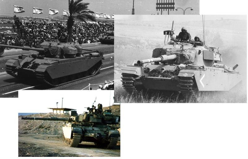 Centurion_tanks_IDF - Makettinfo.hu